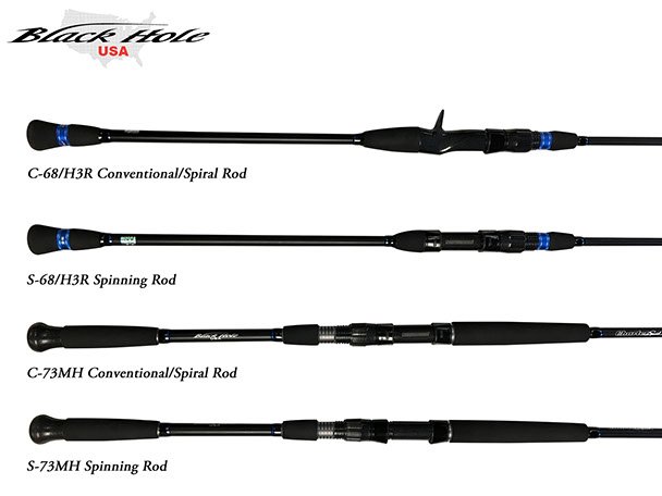 Black Hole USA Charter Special Conventional Rods